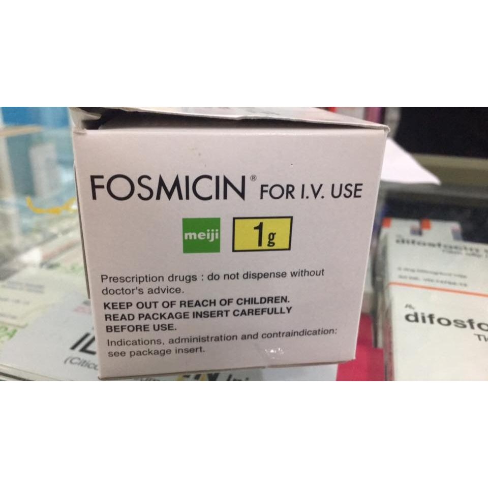 Fosmicin 1g/kháng sinh, chống nấm/thuốc tân dược/nhathuocyentrang.com