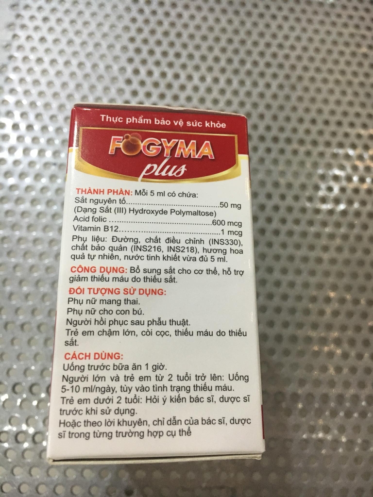Fogyma Plus/bổ sung sắt/thuốc bổ/sản phẩm thảo dược, vitamin ...