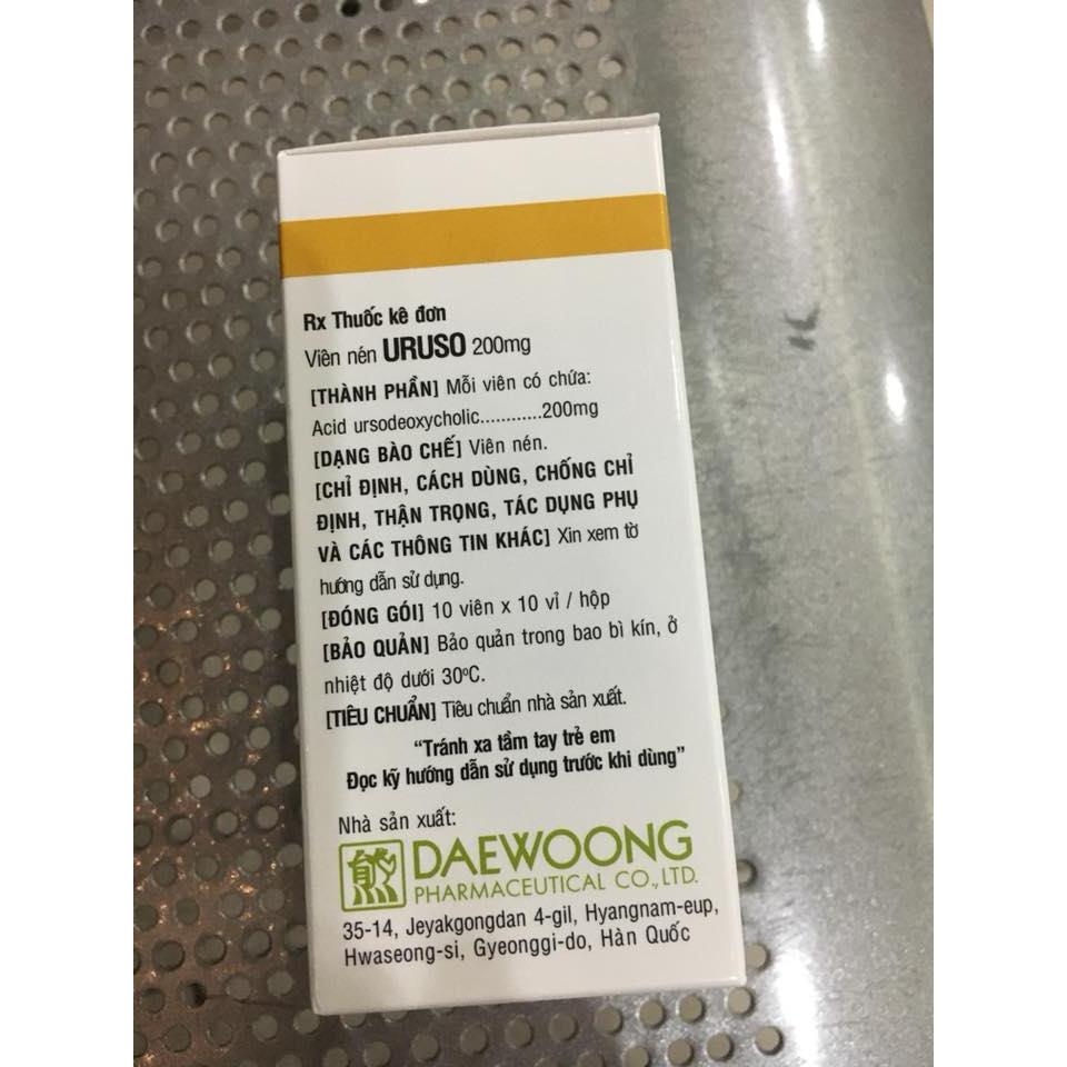 Uruso 200mg/gan-mật-thận/thuốc tân dược/nhathuocyentrang.com