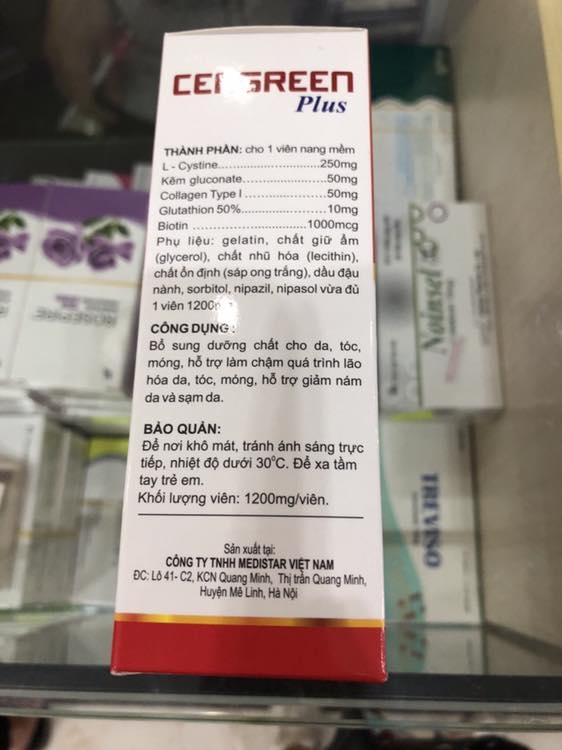 Cengreen Plus | nhathuocyentrang