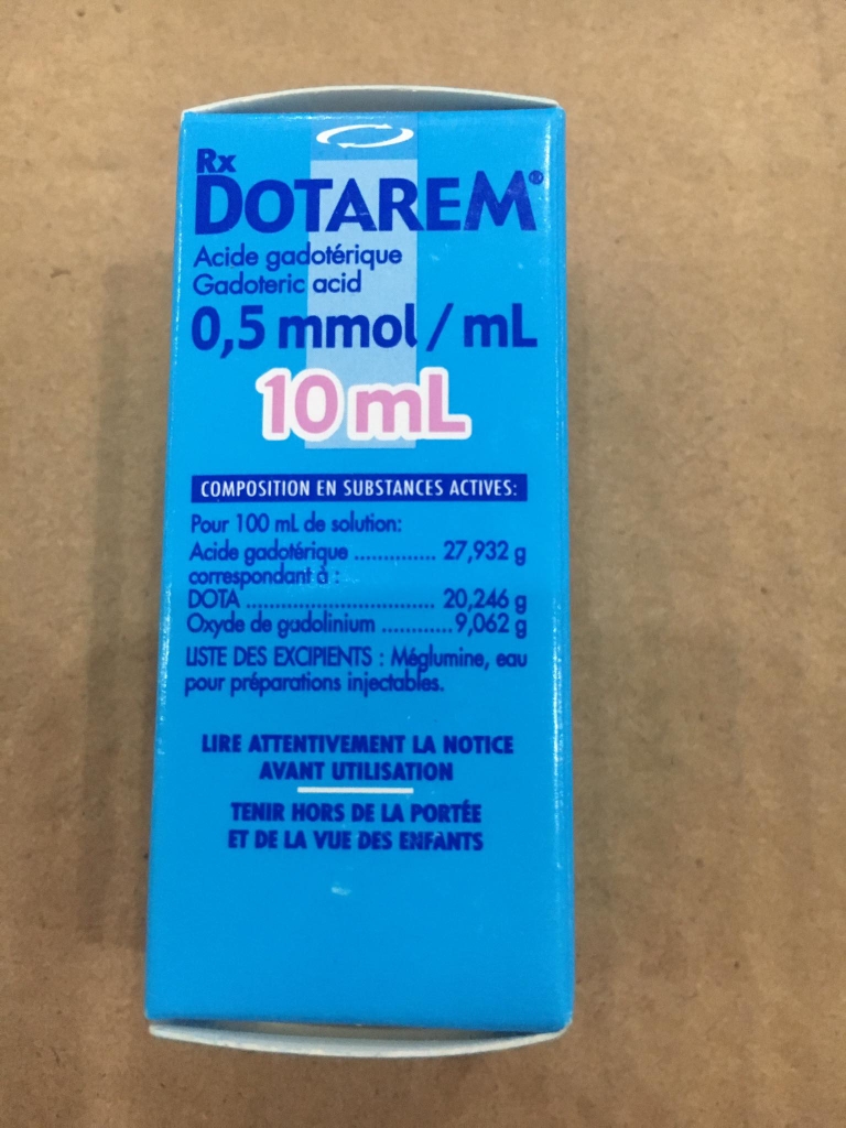 Dotarem 0.5 mmol/ml 10 ml/khác/thuốc tân dược/nhathuocyentrang.com