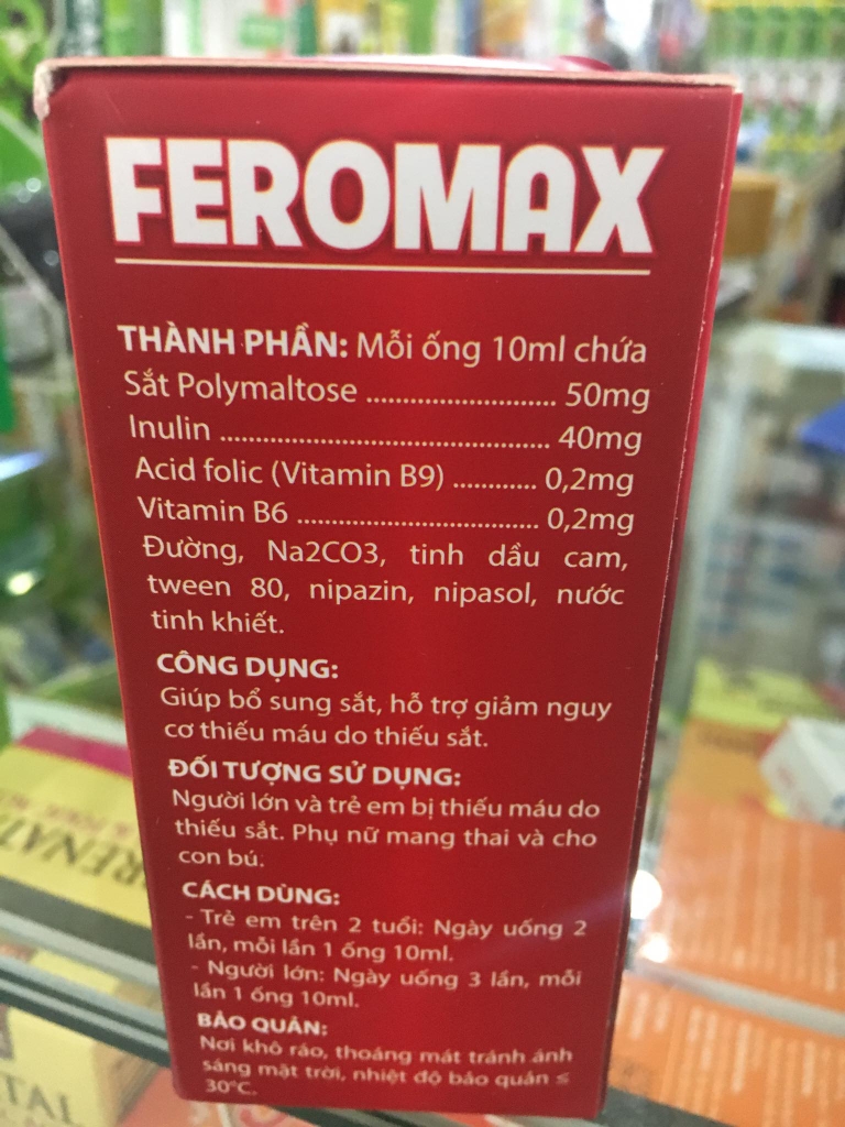 Feromax | nhathuocyentrang