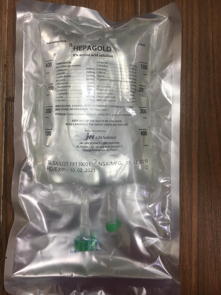 Hepagold 500ml/ Thuốc tiêm - truyền/thuốc tân dược/nhathuocyentrang.com