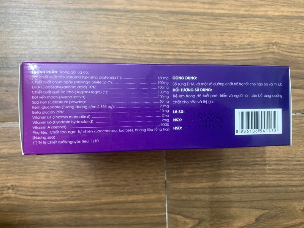 Trí não Brain Spirulina | nhathuocyentrang