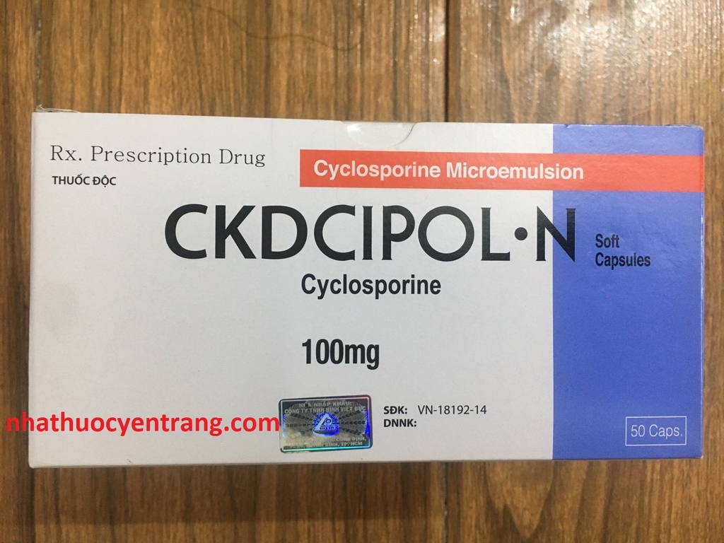 Ckdcipol - N 100mg | nhathuocyentrang