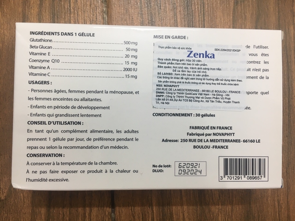 Zenka | nhathuocyentrang