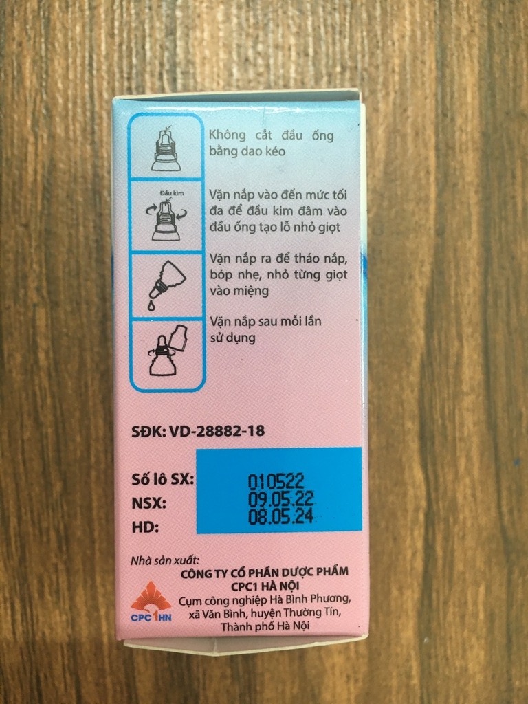 Phytok 5ml | nhathuocyentrang