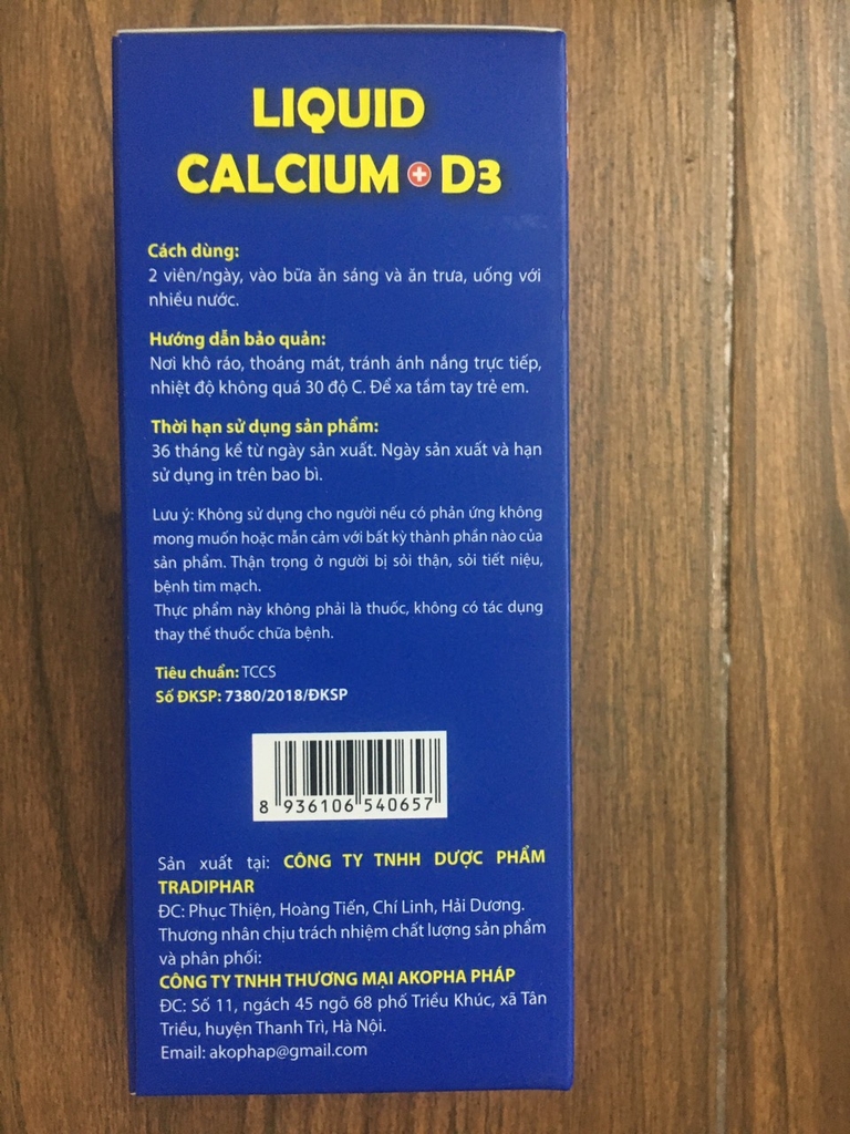 Liquid Calcium D3 | nhathuocyentrang