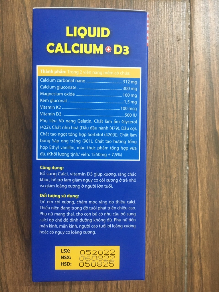 Liquid Calcium D3 | nhathuocyentrang