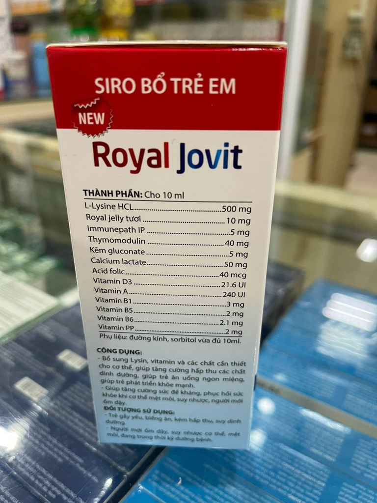 Royal Jovit 100ml | nhathuocyentrang