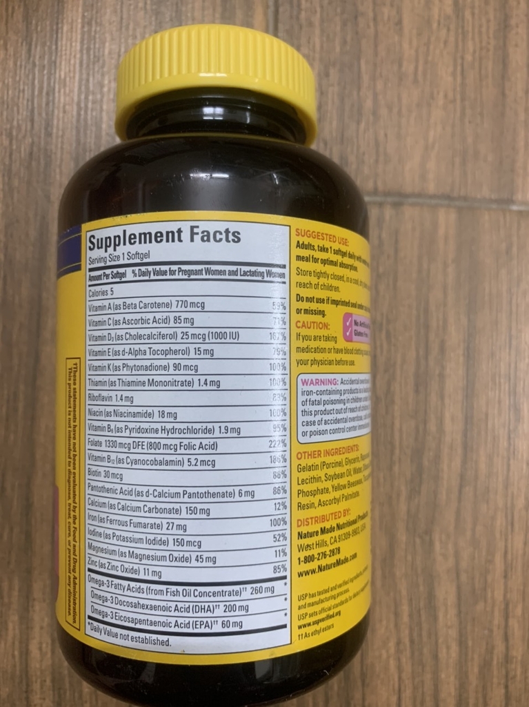 Prenatal multi +DHA/mang thai-cho con bú/sản phẩm thảo dược-vitamin ...