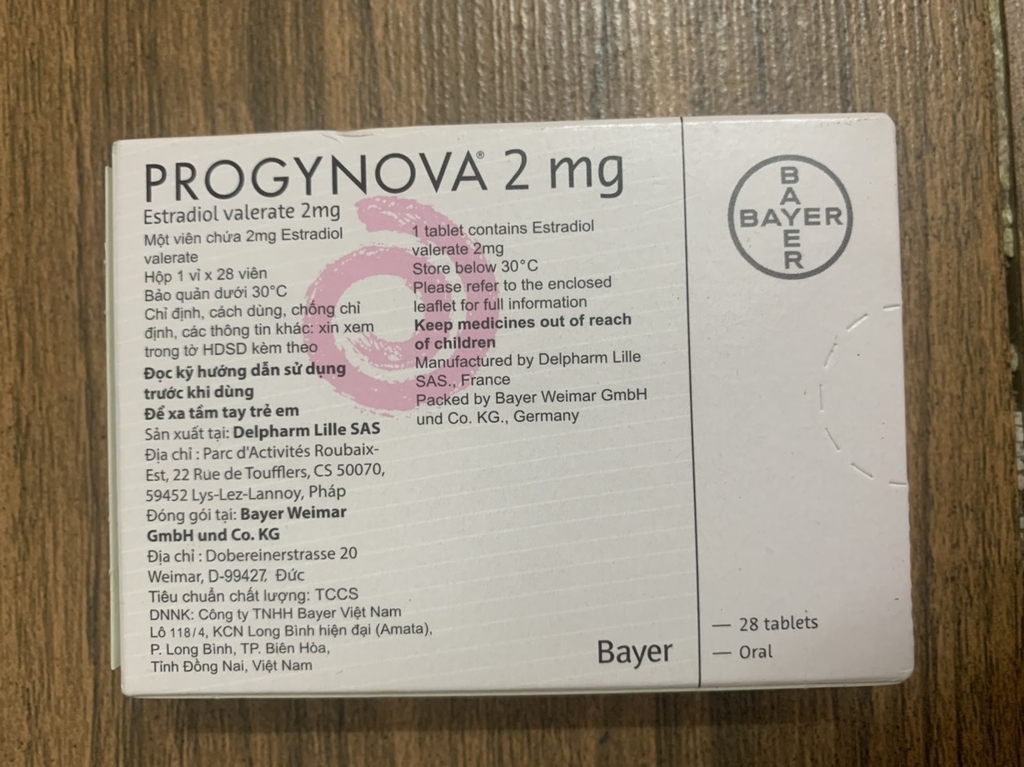 Progynova 2mg/ Phụ khoa - nội tiết/ Thuốc tân dược/nhathuocyentrang.com