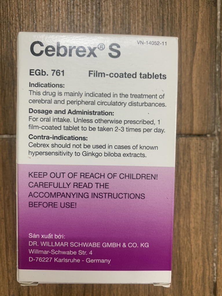 Cebrex S | nhathuocyentrang