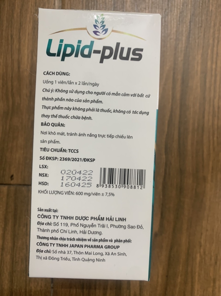 Lipid Plus | nhathuocyentrang