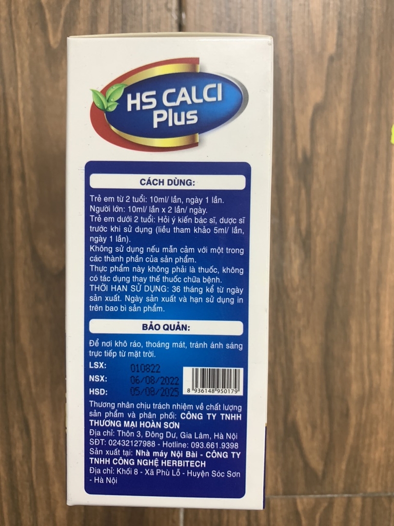 HS Calci Plus | nhathuocyentrang