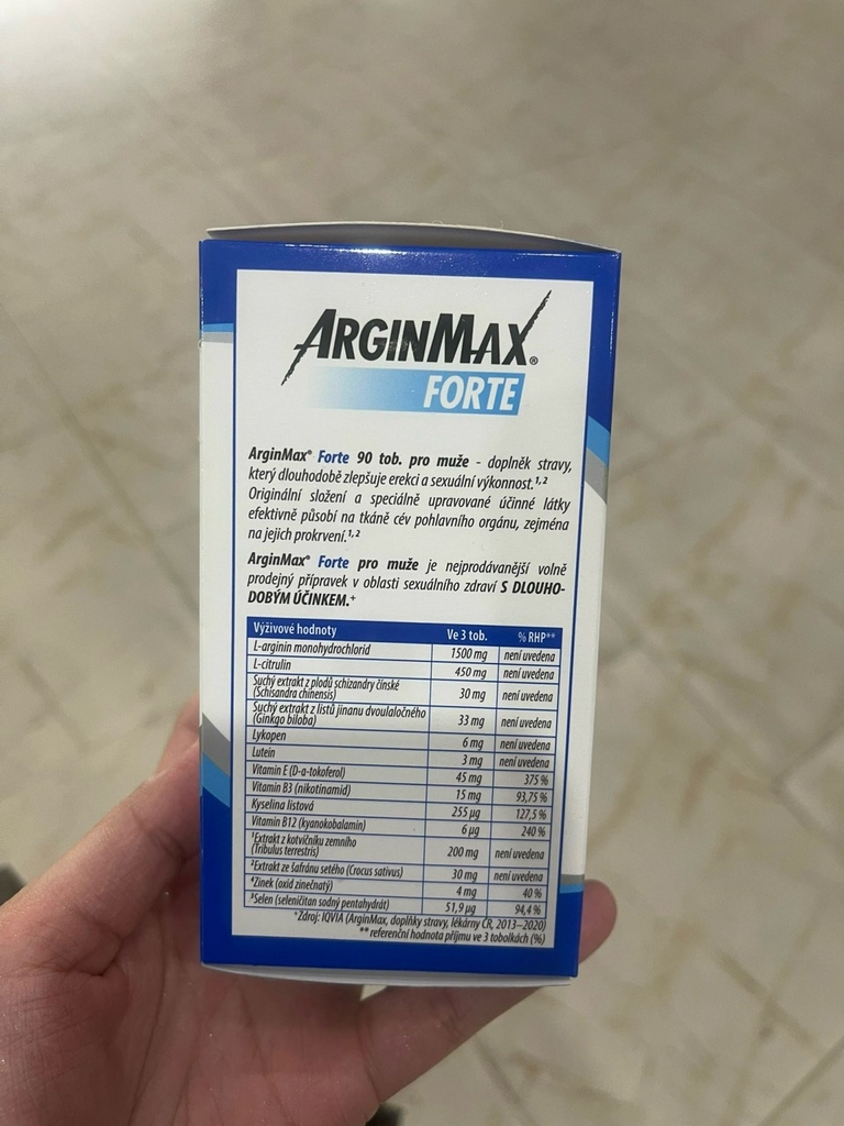 Arginmax forte for man | nhathuocyentrang