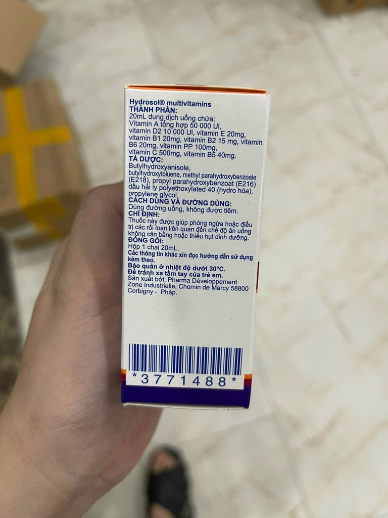 Hydrosol Polyvitamine/thuốc bổ trẻ em/sản phẩm thảo dược-vitamin ...