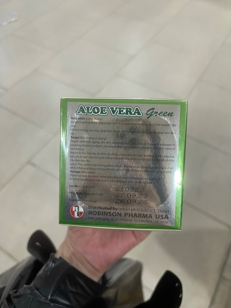 Aloe Vera Robinson Pharma | nhathuocyentrang