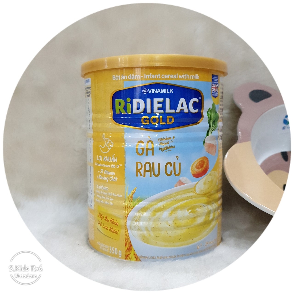 Bột ăn dặm Ridielac Gold vị Gà rau củ 350g - Hệ thống cửa hàng Mẹ và Bé ...