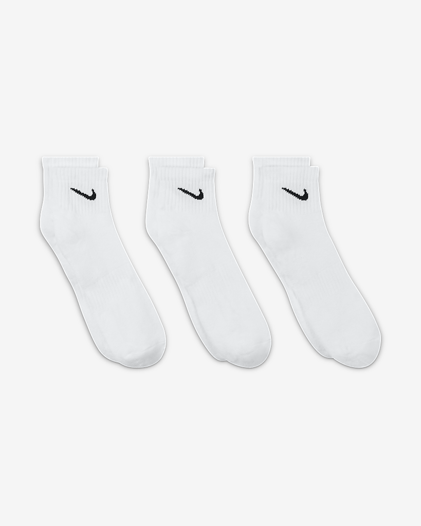 Nike Everyday Cushioned Training Ankle Socks (SX7667-100)