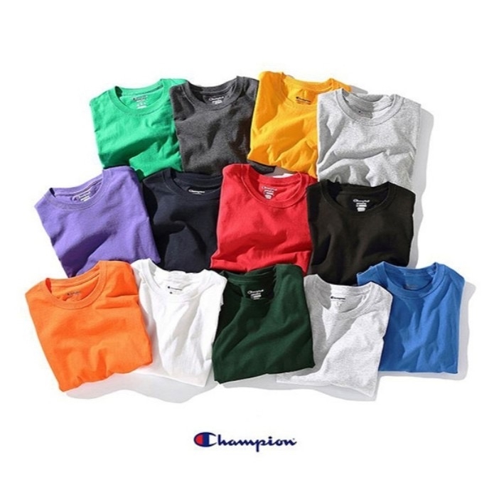 Champion Basic Tee with hand logo
