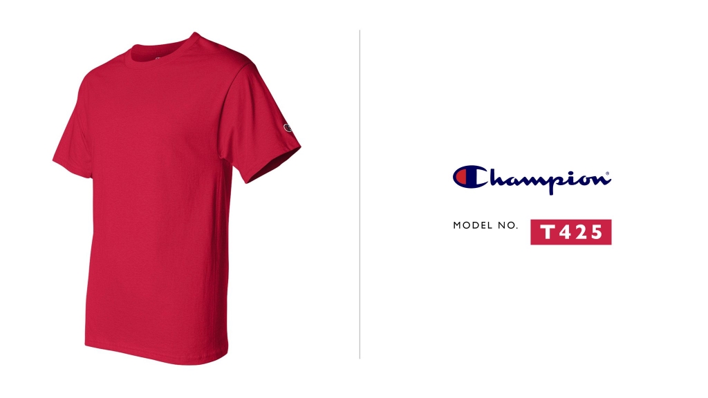 Champion Basic Tee with hand logo