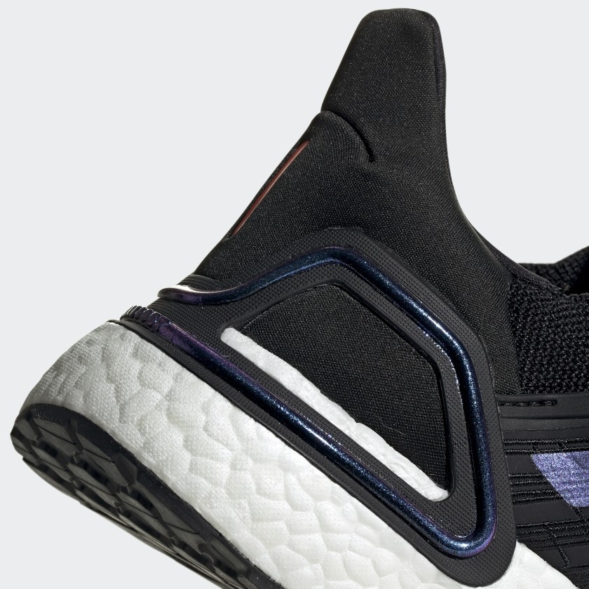 Adidas Ultraboost 20 Shoes - Black and Blue Violet (EG0692)