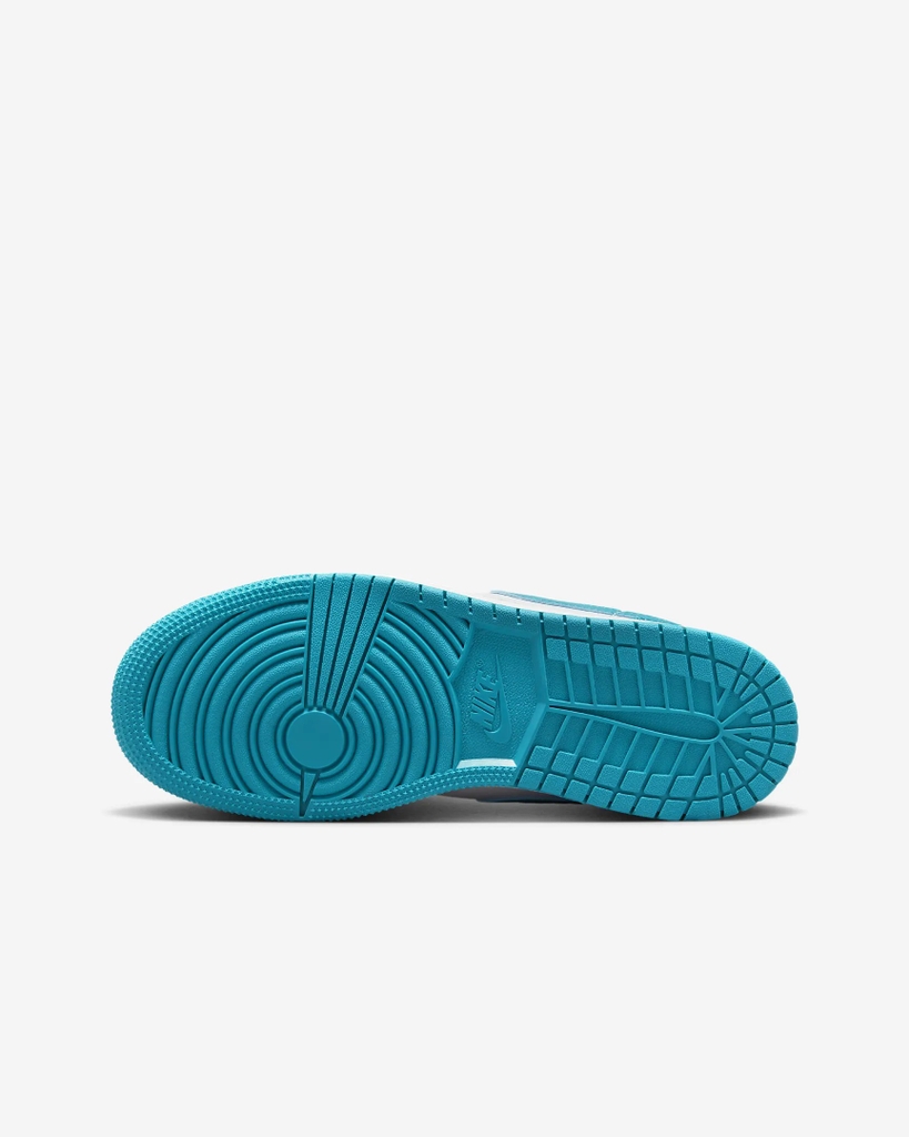 Giày Nike Chính hãng -Air Jordan 1 LOW - Trắng/Xanh| JapanSport 553560-174