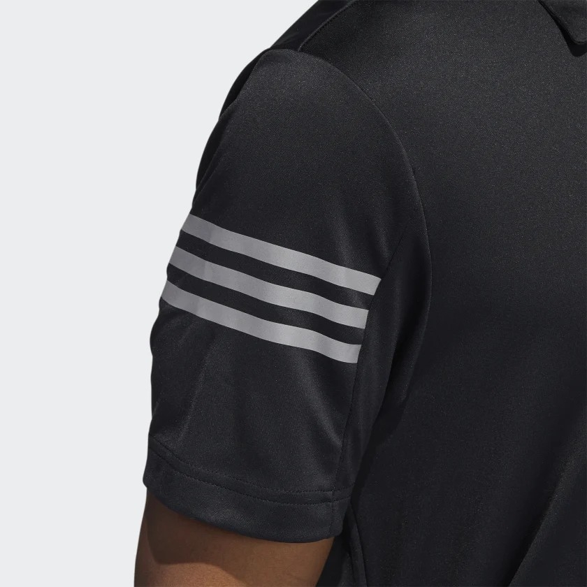 Áo Polo Adidas Nam Chính Hãng - 3-STRIPES POLO SHIRT - Đen | JapanSport ...