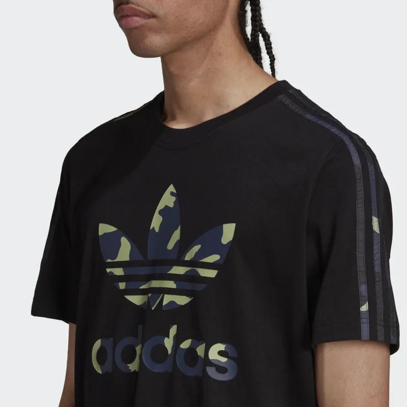 Áo Phông Adidas Nam Chính Hãng - GRAPHICS CAMO INFILL TEE Nam - Đen ...