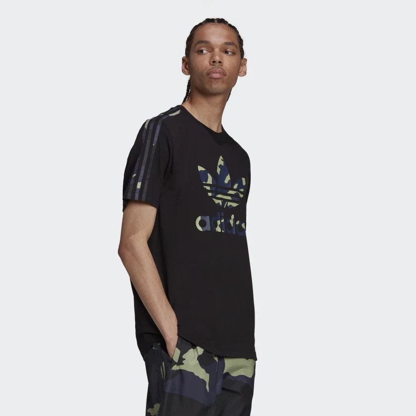 Áo Phông Adidas Nam Chính Hãng - GRAPHICS CAMO INFILL TEE Nam - Đen ...