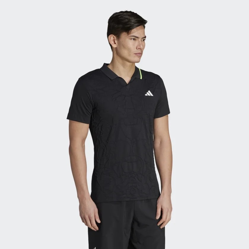 Áo Polo Adidas Chính Hãng - FreeLift Pro Tennis Polo Shirt - Đen ...