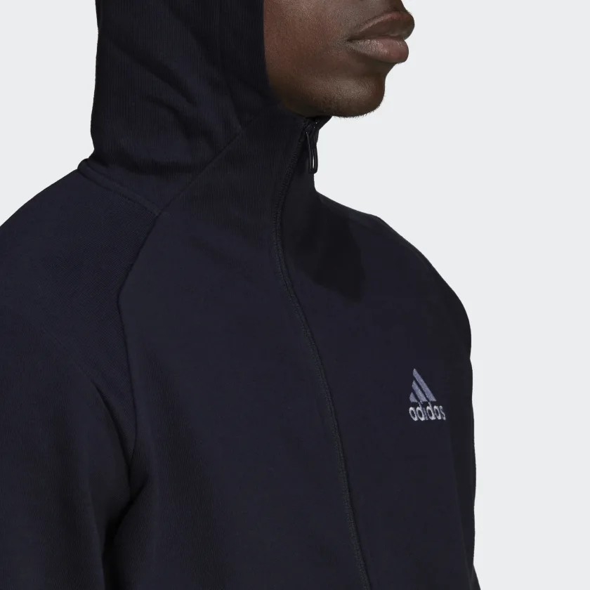 Áo Khoác Adidas Chính hãng - Essentials 4Gameday Full-Zip Nam - Blue ...