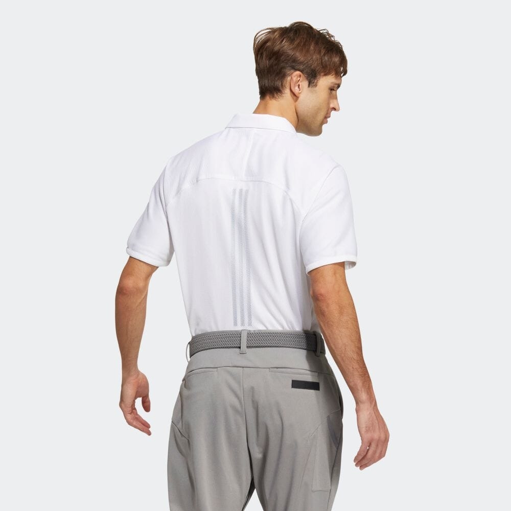 Áo Polo Adidas Nam Chính Hãng - HEAT .RDY Mesh Overlay Short Sleeve ...