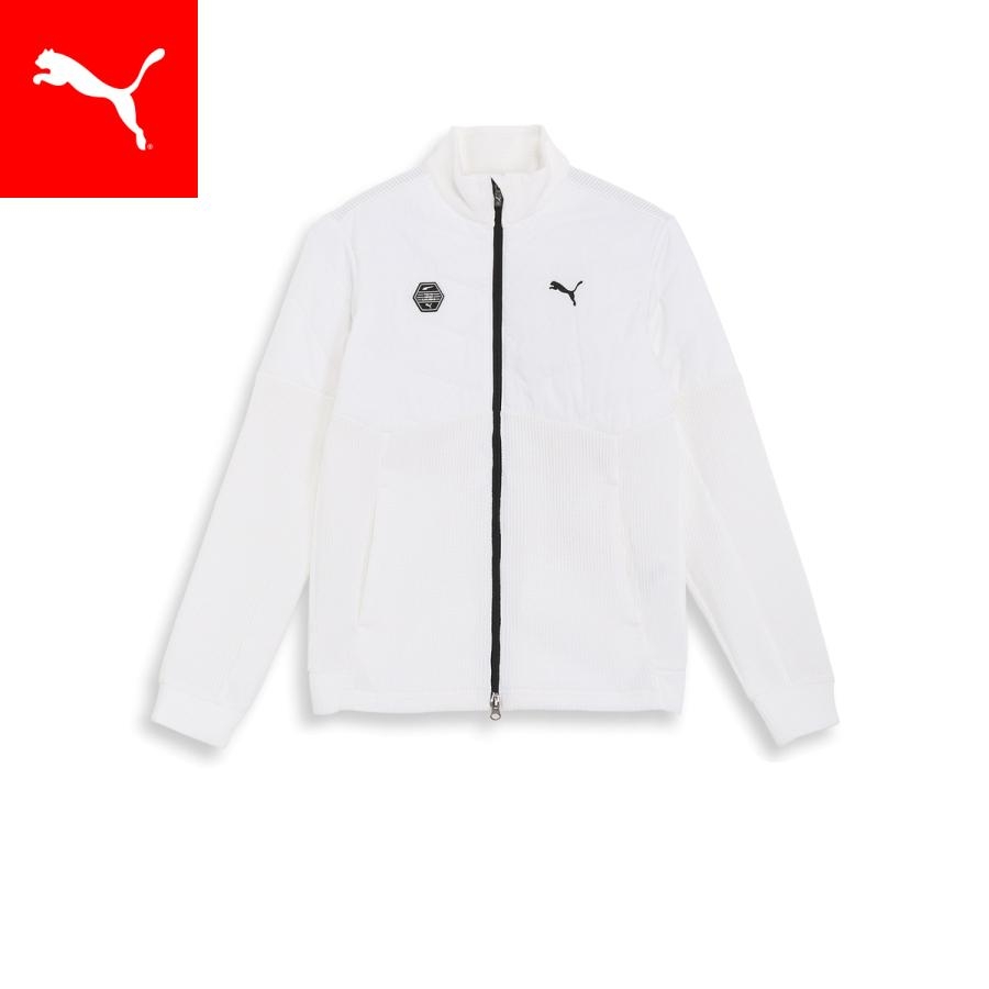 Áo Khoác Puma Nam Chính Hãng - Men's Golf Jacket - Màu Trắng ...