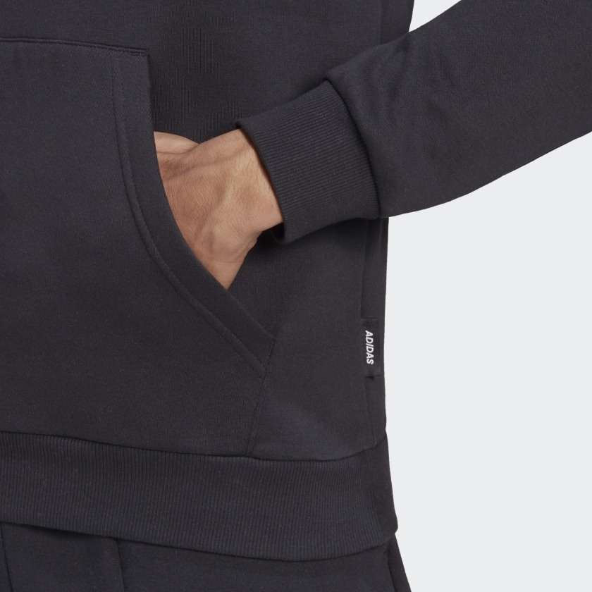 Áo Khoác Adidas Chính hãng - Badge of Sport Fleece Hoodie - Đen ...