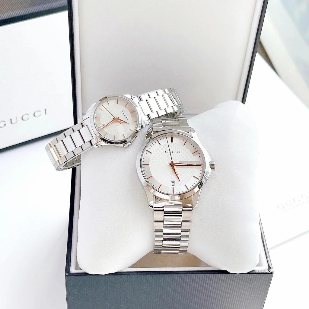 Đồng hồ Gucci Chính hãng - YA126442 G-TIMELESS Sapphire 38mm - Màu Bạc ...