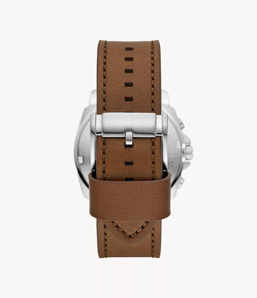 Đồng hồ Fossil Chính hãng - Privateer Chronograph Brown Leather - BQ2764 | JapanSport