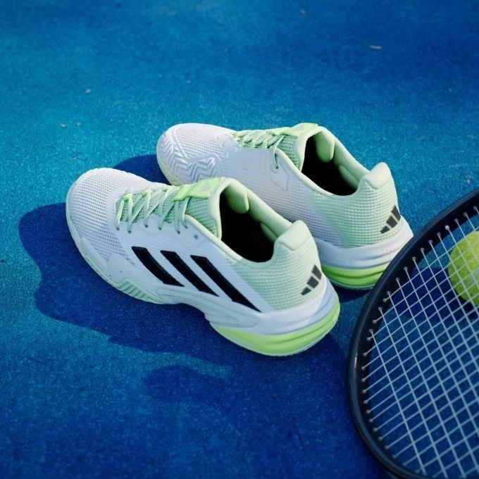 Giày Tennis Adidas Chính hãng - Barricade 13 Tennis - Màu Xanh / Trắng ...