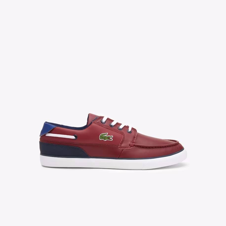 Giày Lacoste Chính hãng - Men's Bayliss Deck Shoe Sneaker - Nam - Đỏ ...