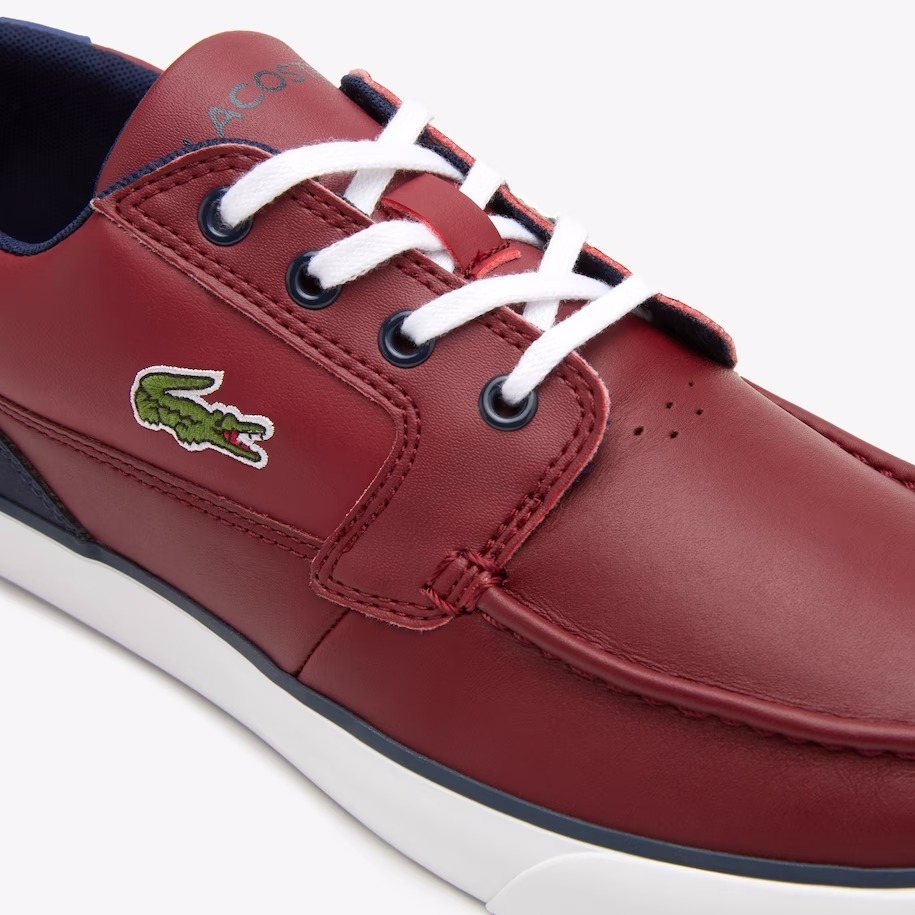 Giày Lacoste Chính hãng - Men's Bayliss Deck Shoe Sneaker - Nam - Đỏ ...
