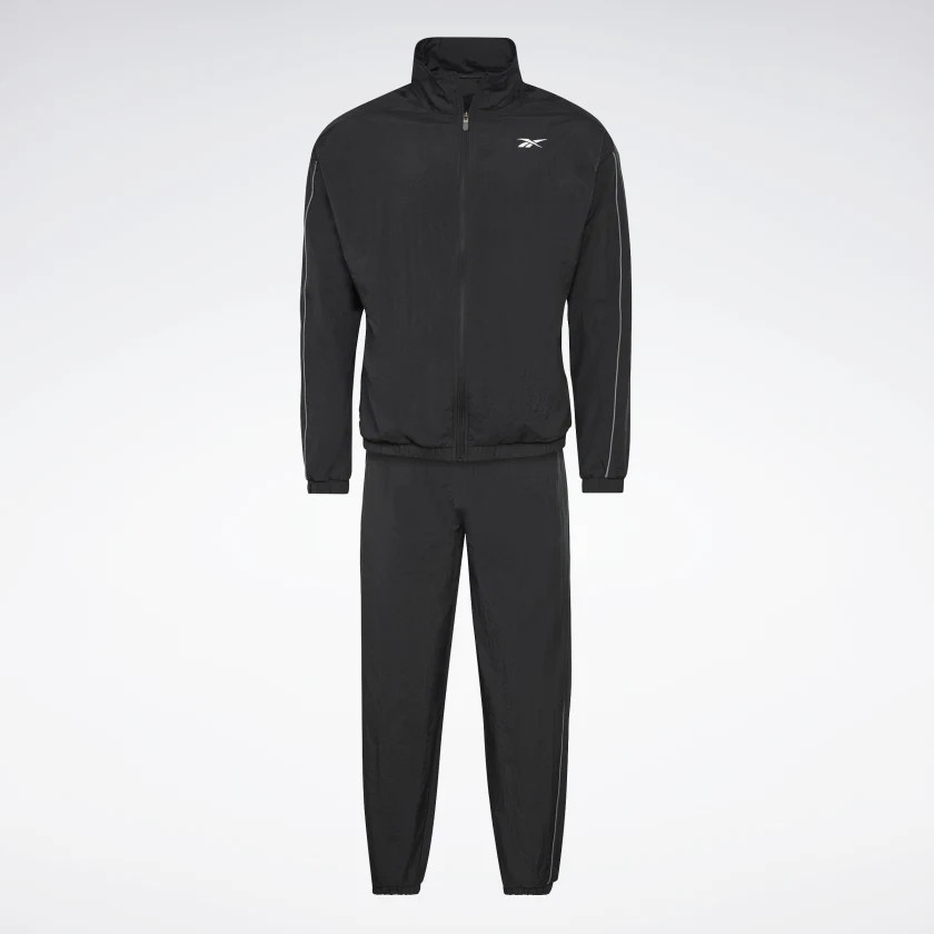 Bộ thể thao gió Reebok Chính hãng - Workout Ready Tracksuit - Đen ...