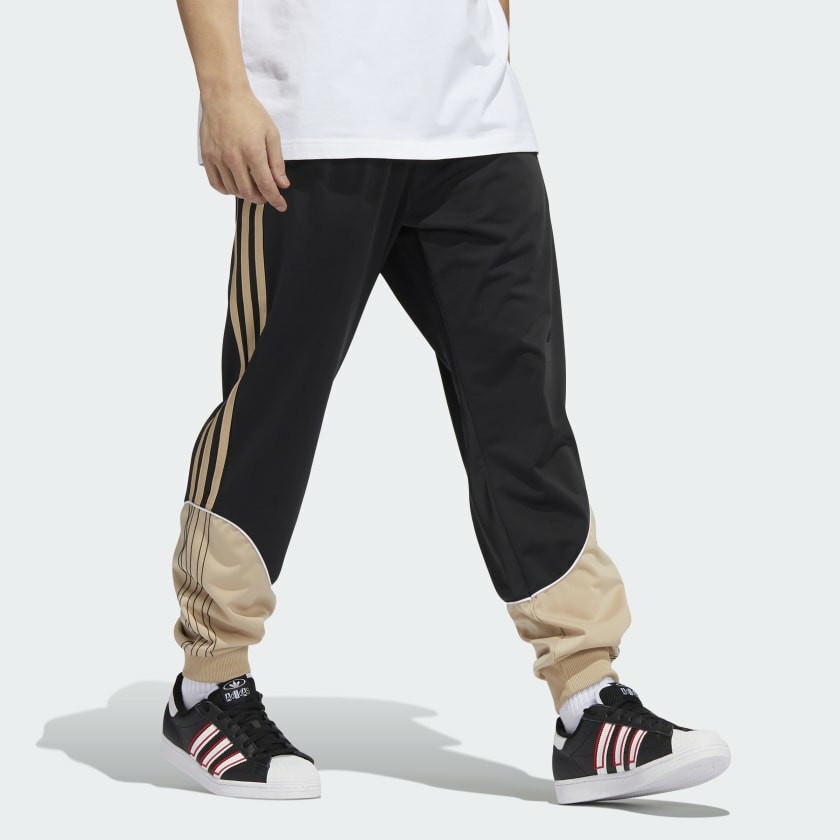 Quần Adidas Nam Chính Hãng - TRICOT SST TRACK PANTS - Đen/Nâu ...