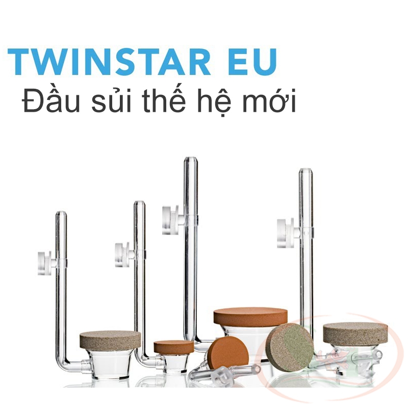 Đầu Sủi Co2 Twinstar Co2 Diffuser size S | M | L Sủi Siêu Mịn