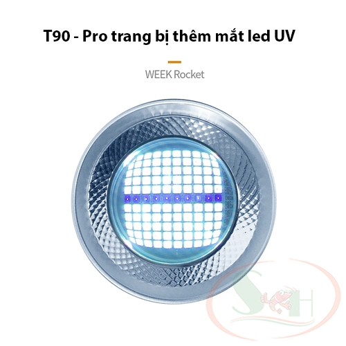 Đèn led lon Week T70, T90 Pro series RGB UV độ rọi sâu - Shrimp Home