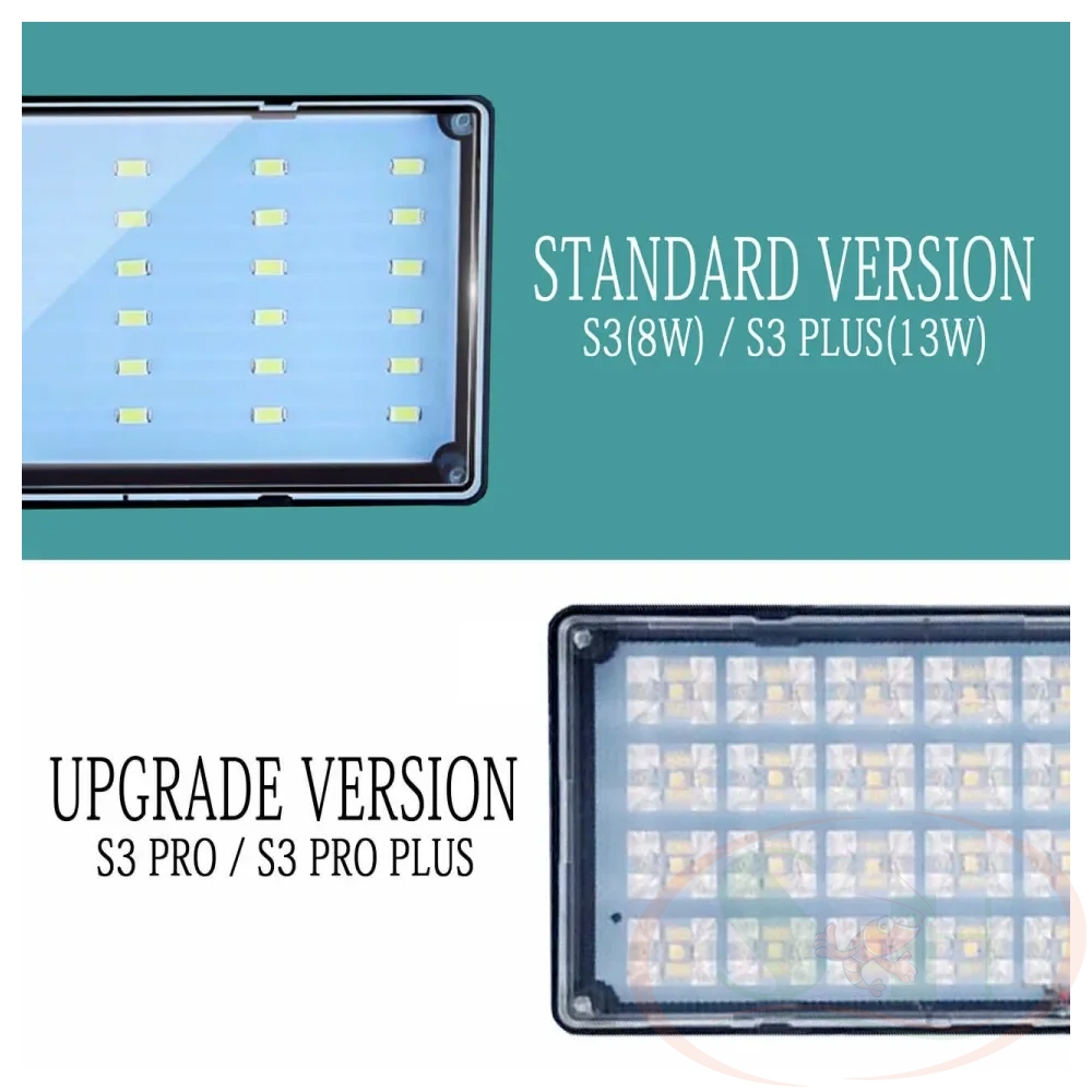 Đèn led Neo Helios Flat Nano S3 Plus Pro đỏ cây cá tép - Shrimp Home