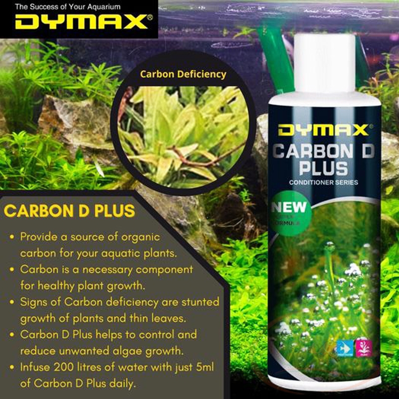 Dung dịch co2 Dymax Carbon D Plus ức chế diệt rêu tảo - Shrimp Home