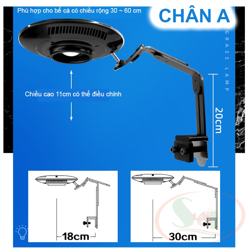 Giá chân treo đèn Zetlight Bracket Stand A / B / C / D - Shrimp Home