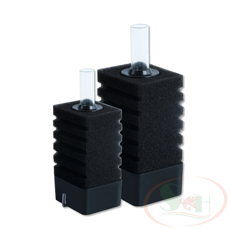 Lọc bio Sobo Sponge Filter kèm hộp lọc vi sinh bể cá tép - Shrimp Home
