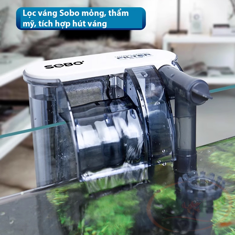 Lọc thác Sobo Slim Hanging Filter 618H, 628H, 638H mini - Shrimp Home